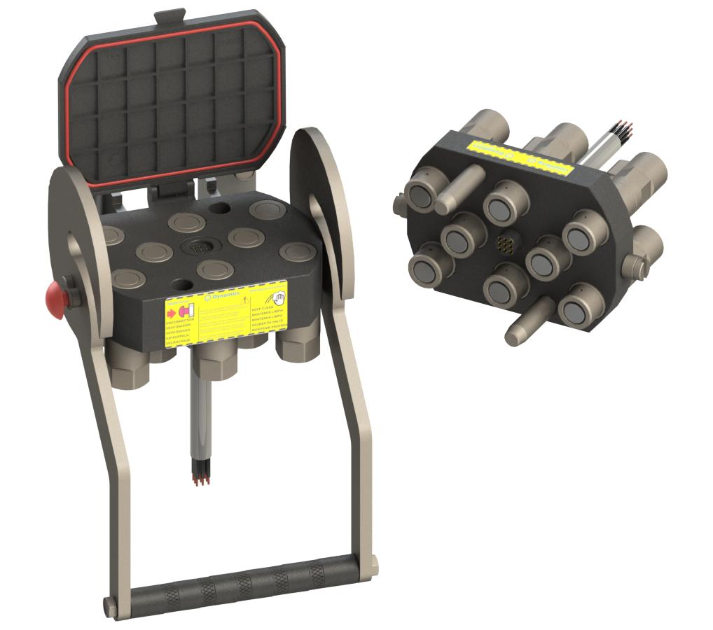Multi-Coupling 8 Lines with an Electric Socket - U280400GT Series ...